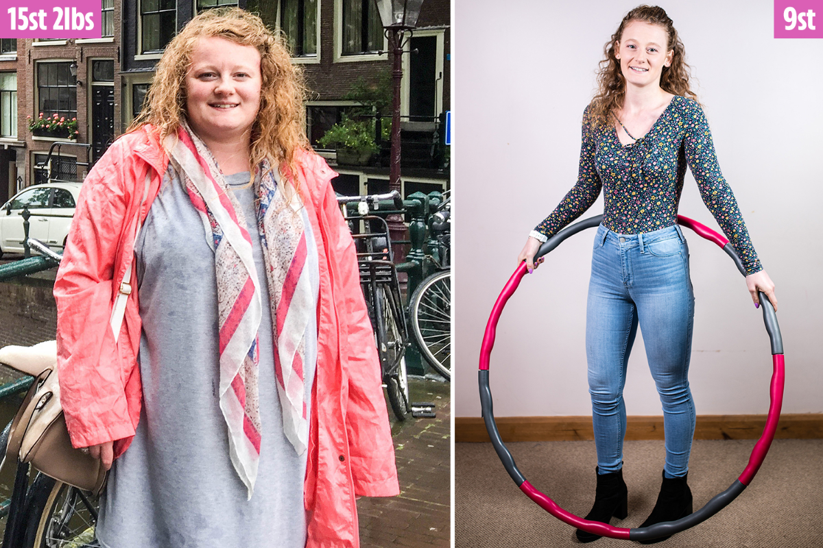 Hula Hoop Weight Loss Before And After How One Woman Lost 40 Pounds