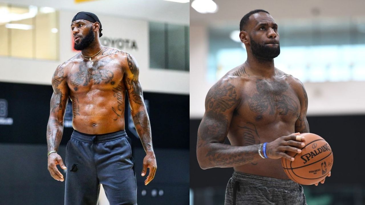 Lebron James Crescimento Muscular