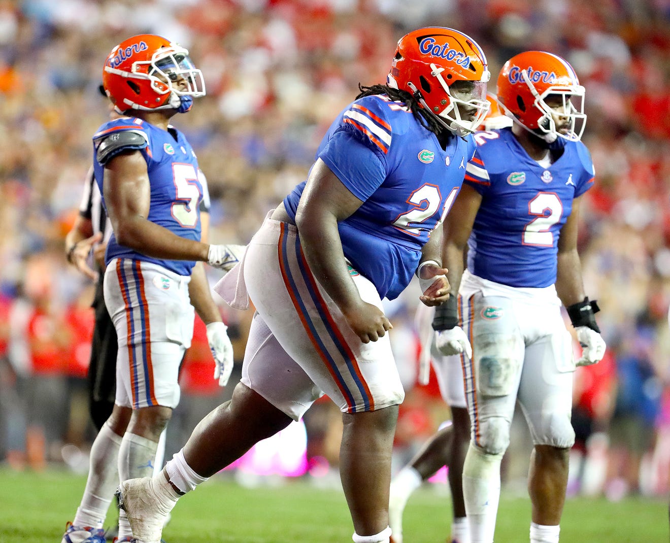 6-foot-6 defensive lineman